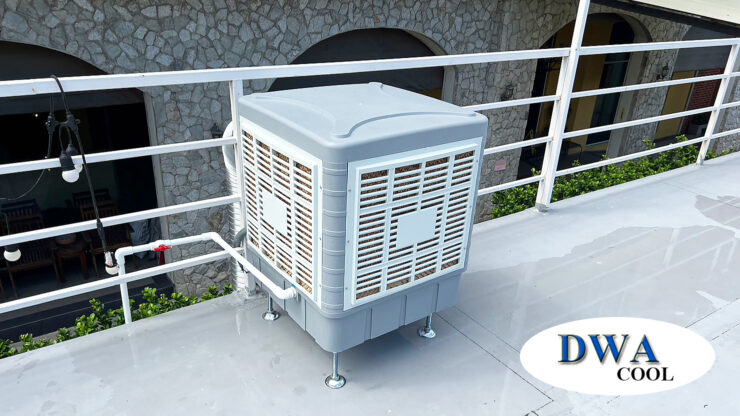 พัดลมไอน้ำติดผนัง - DWA COOL (ดีว่าคูล)